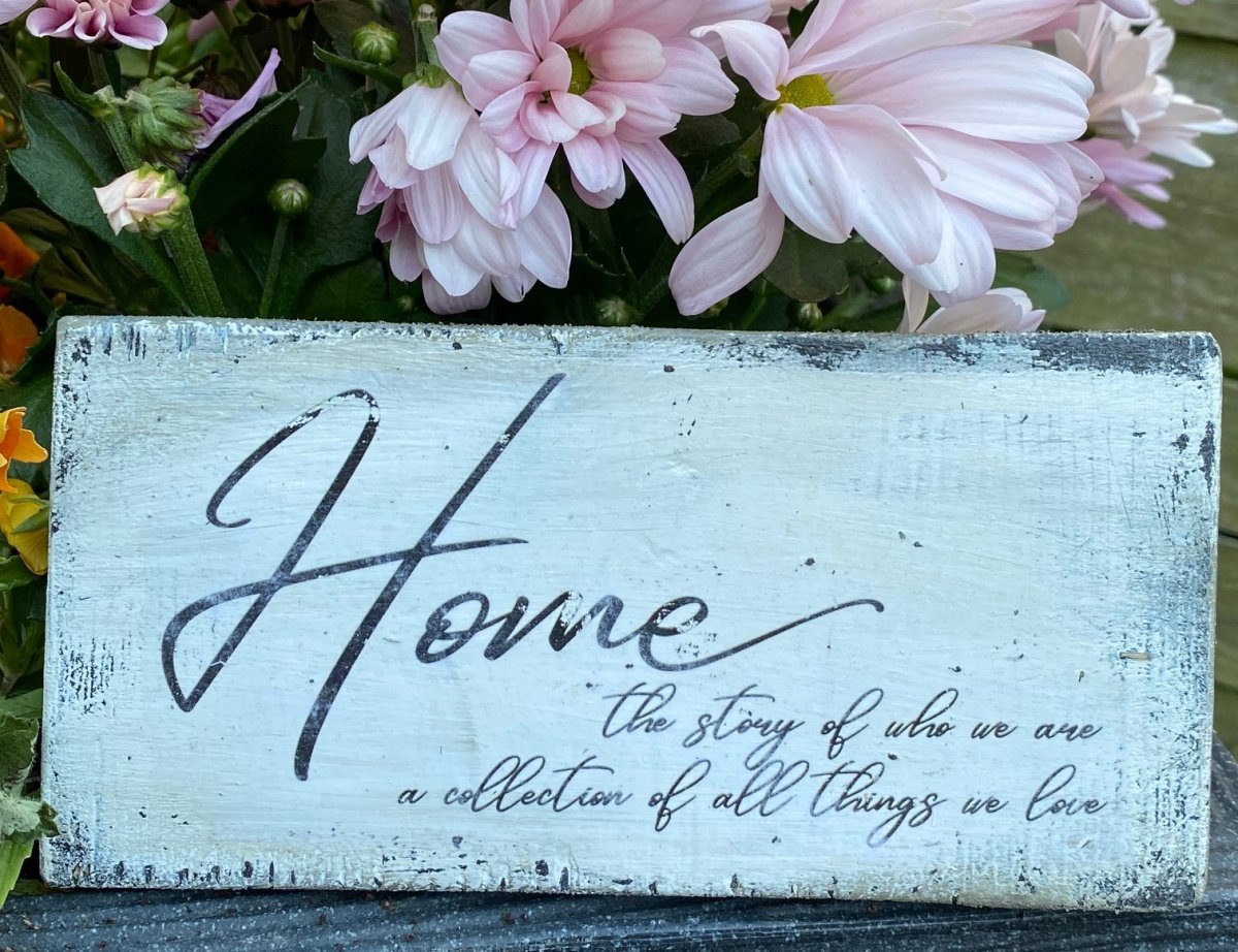 Skilt "Home" - Skilte og ophæng - www.hellesbettebiks.dk