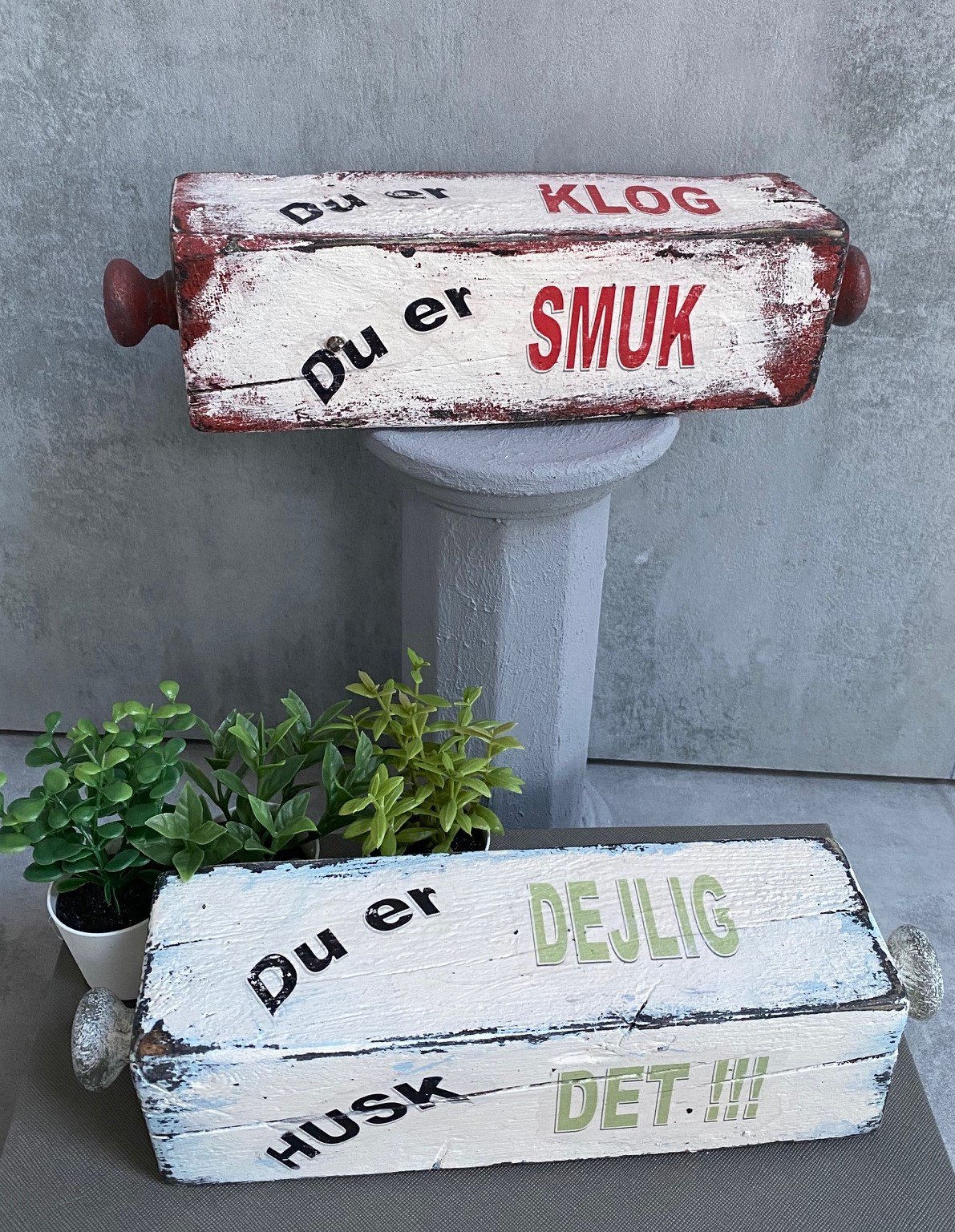 Love Log - HBB Design - Håndlavede produkter - www.hellesbettebiks.dk